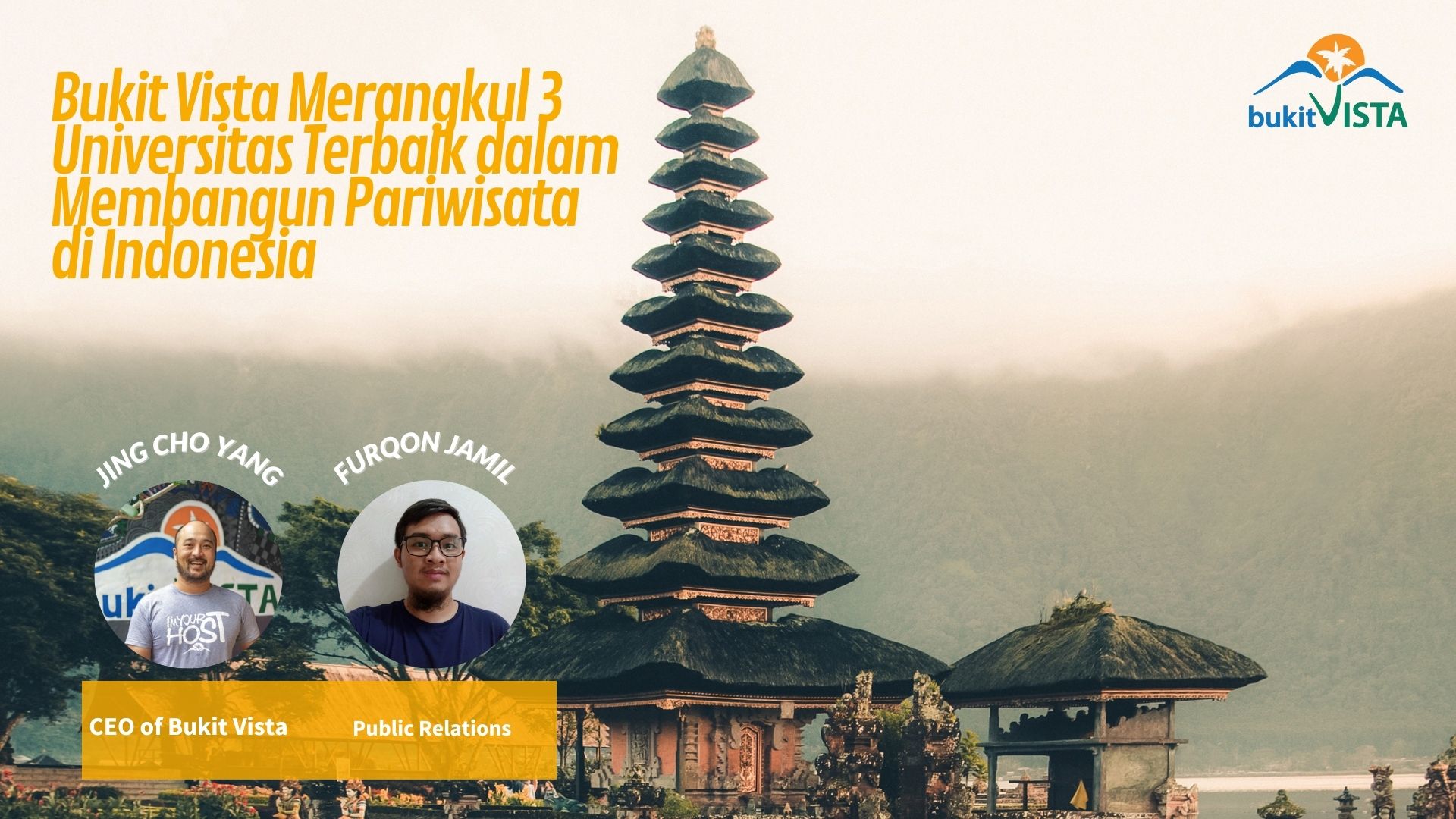 Bukit Vista Merangkul 3 Universitas Terbaik