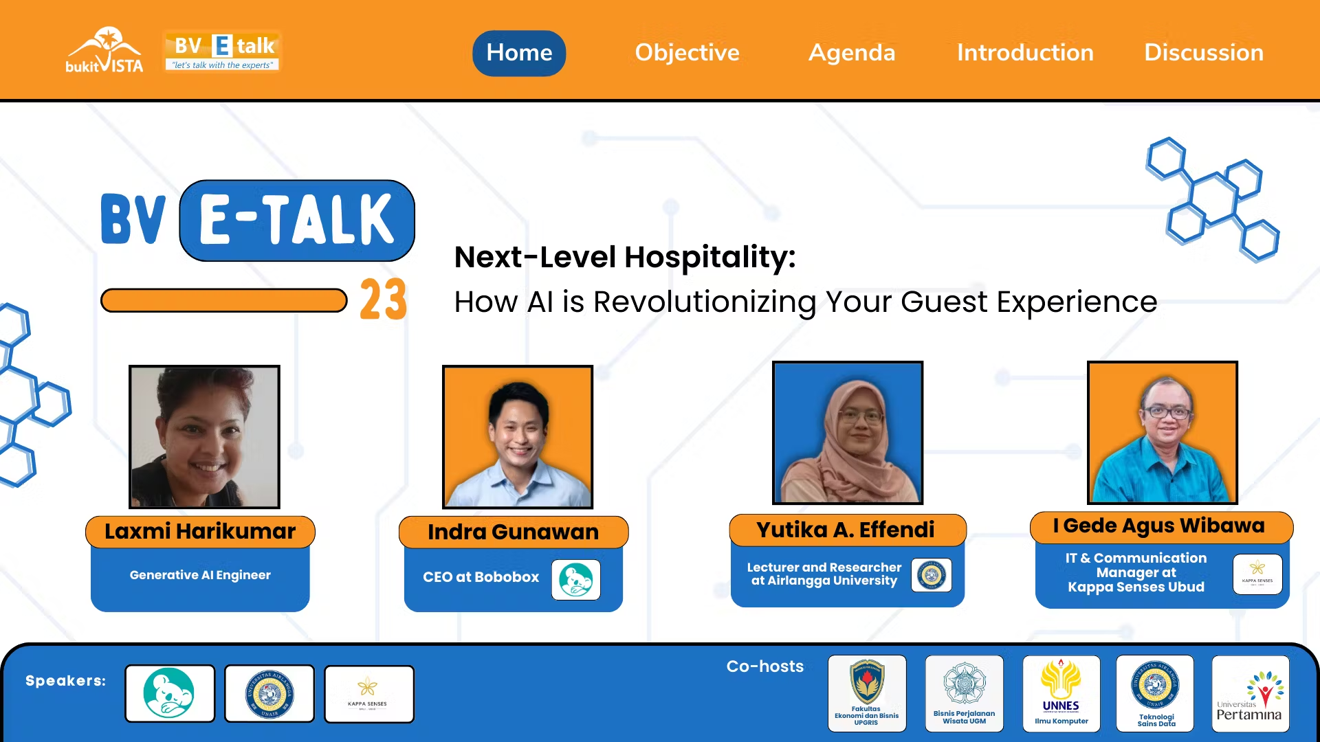 EVENT PRESS RELEASE: BV E-TALK 23 “Next-Level Hospitality: How AI is Revolutionizing Your Guest ...